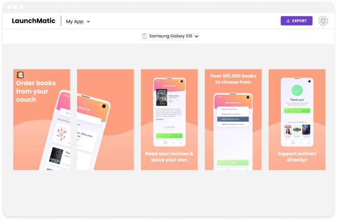 Google Play Android Screenshot Generator | LaunchMatic